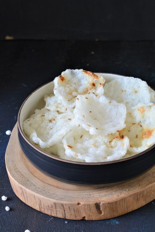 Sabudana Papad Recipe | Javvarisi Vadam Recipe | Sago Fryums +Video ...